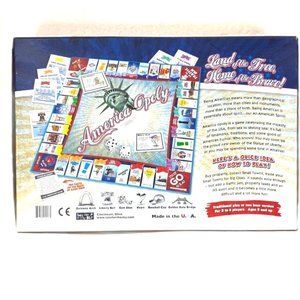 Late For The Sky | Games | America Opoly Usa Travel Souvenir Monopoly ...